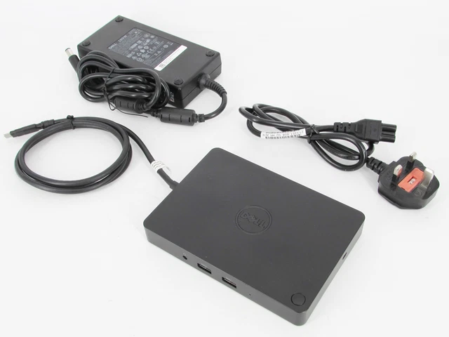DELL PRECISION 5520 DUAL DISPLAY USB-C Docking Station 180W Dock ...