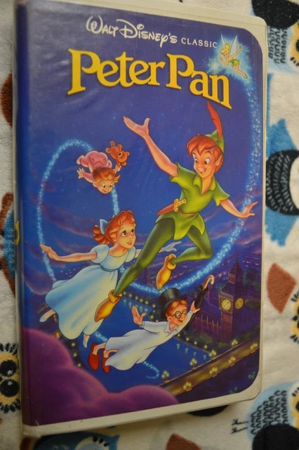 RARE DISNEY PETER Pan Diamant Noir Vhs Un Film Avec Lequel Nous ...