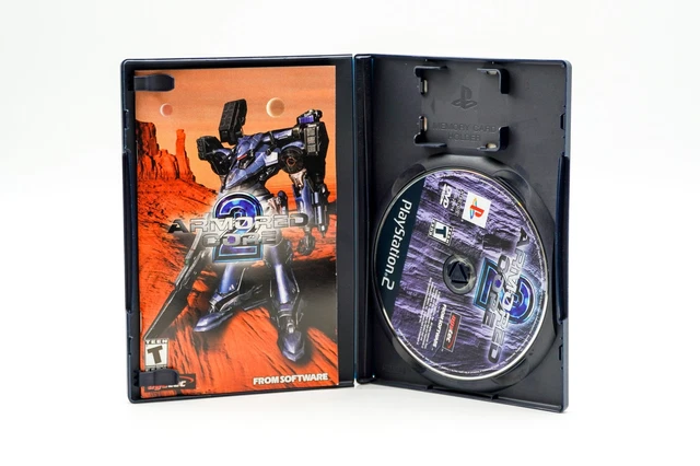 SONY PLAYSTATION 2 PS2 Armored Core 2 Mech Battle jeu vidéo Agetec 2003 ...