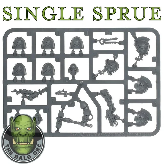 WARHAMMER 40K - Salamanders - Primaris Upgrade Sprue - Single Sprue £5. ...