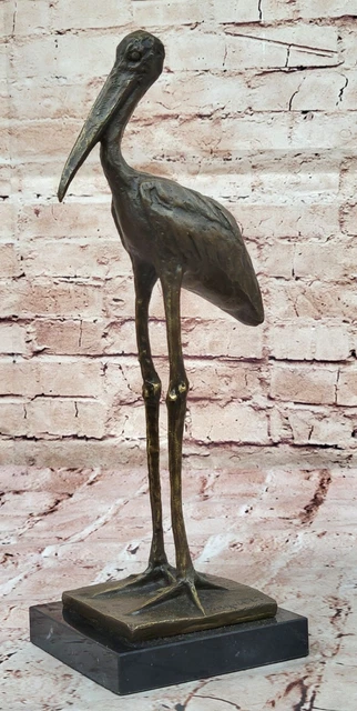 SCULTURA IN BRONZO Dipinto A Freddo Di Un Cigno Baby Vintage Austriaco ...