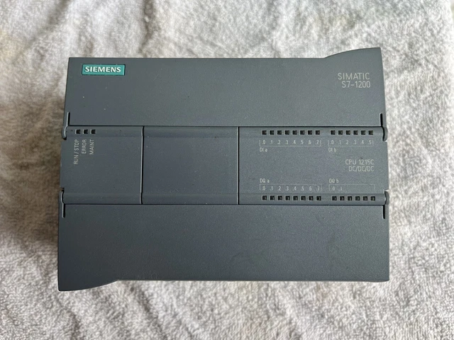 SIEMENS S7-1200 CPU 1215C DC/DC/DC (6ES7215-1AG40-0XB0) - PLC EUR 208 ...