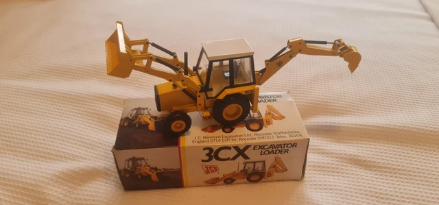 VINTAGE NZG 1:35, JCB 3CX Excavator Loader, Diecast With Box. £57.04 ...