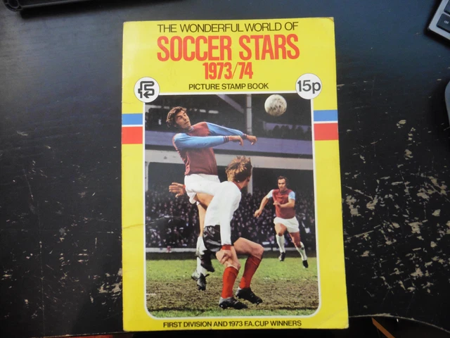 1973-74 FKS WONDERFUL World Soccer Stars Football Sticker Album 77% ...