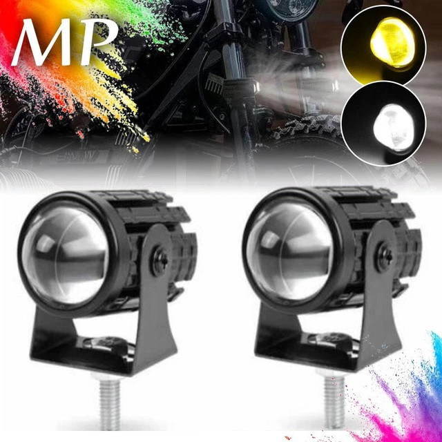 Led Mini Motorcycle Headlight Spot Light Car Fog Driving Lamp Utv Atv