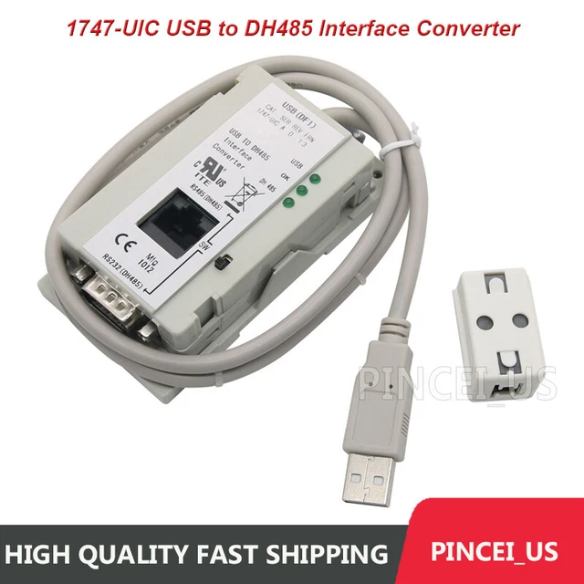 1747-UIC USB TO DH485 Interface Converter RS-232 RS-485 Ports pe66 £62. ...