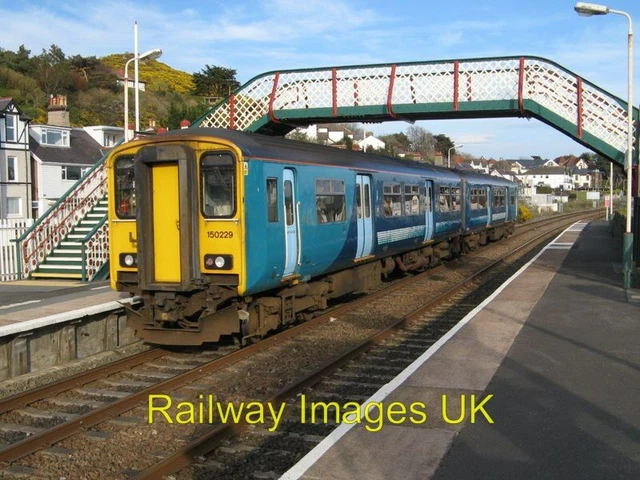 RAILWAY PHOTO CLASS 150 DMU Sprinter at Deganwy c2020 £2.00 - PicClick UK