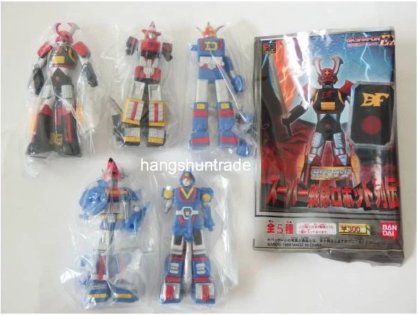ROBOT SUPER SENTAI EX HG Battle Fever J Goggle V Dyna Robo Godaikin ...