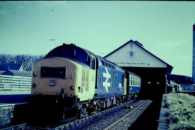 ORIGINAL 35MM COL/SLIDE Class 37 37415 Wick to Inverness (2H62 ...