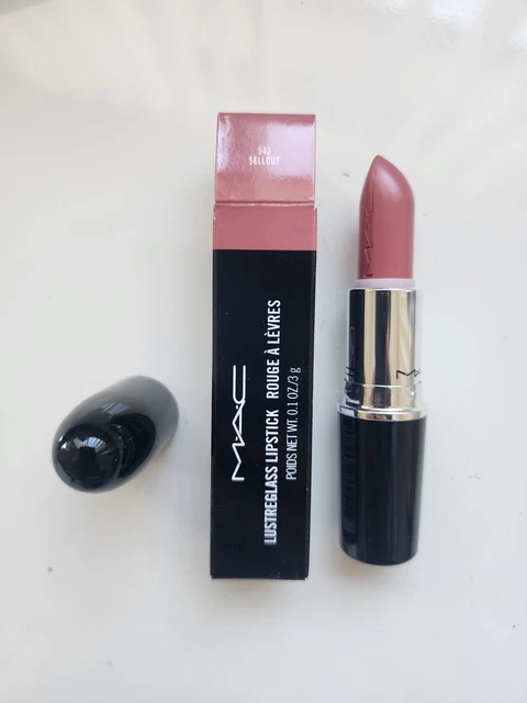 MAC LUSTREGLASS LIPSTICK in sellout shade 542 - brand new $30.00 ...