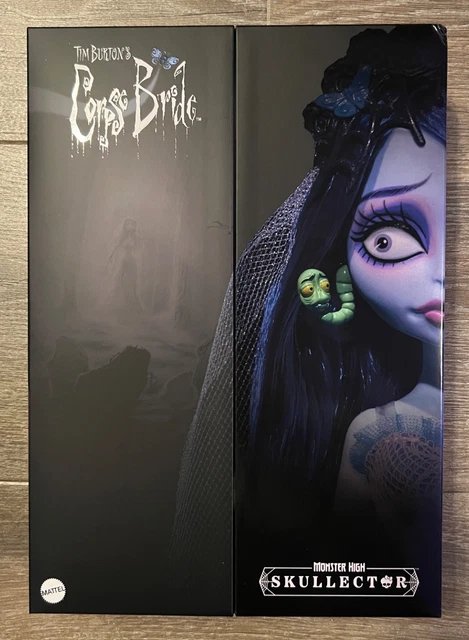 MONSTER HIGH SKULLECTOR Corpse Bride Emily Doll - Brand New in Box £79. ...