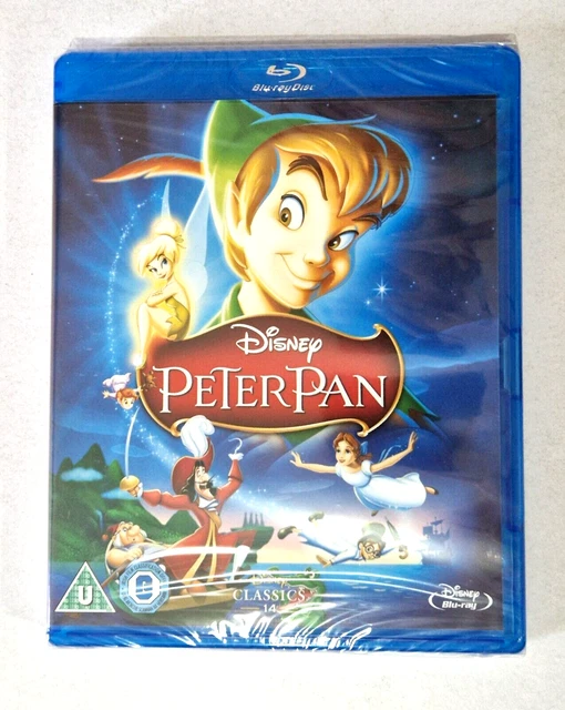 PETER PAN BLU RAY SEALED Disney Classics No 14 £3.50 - PicClick UK