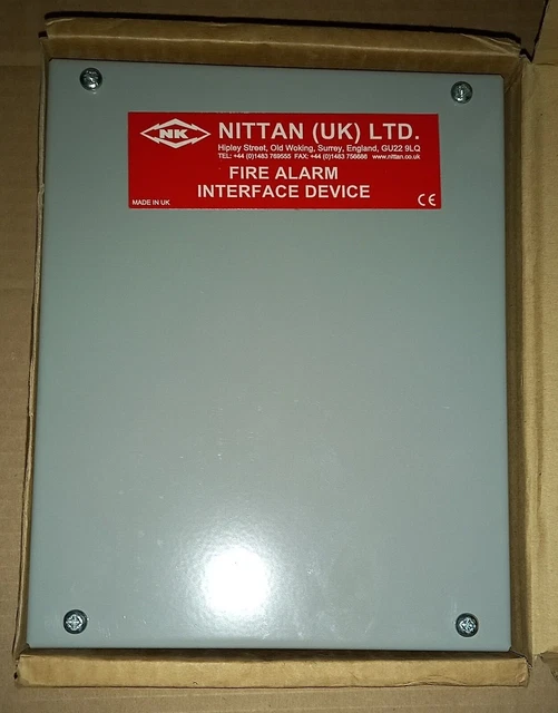 NITTAN EVOLUTION INPUT Output Unit EV-AIO21 - Nittan Control Line Unit ...