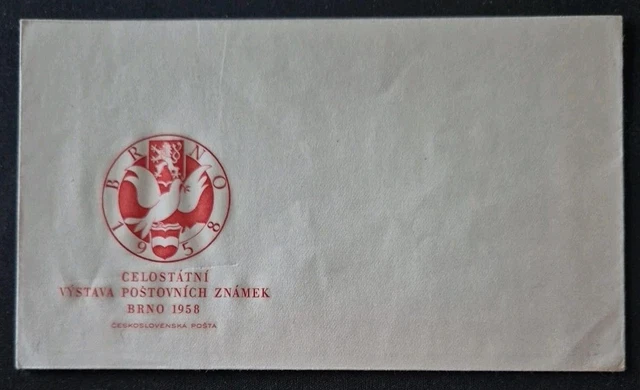 ALTER UMSCHLAG VON der CSSR -Československa Pošta / Brünn - BRNO 1958 ...