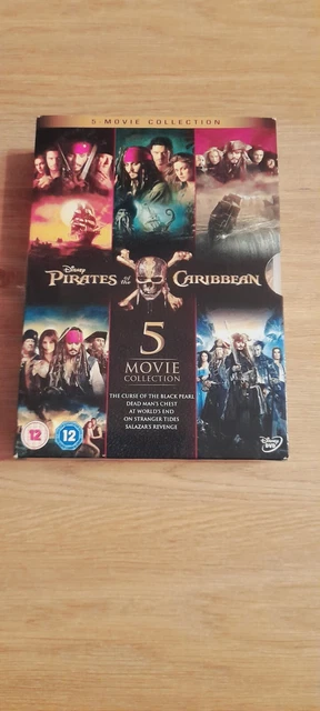 PIRATES OF THE Caribbean 1-5 (Box Set) (DVD, 2017) £13.00 - PicClick UK