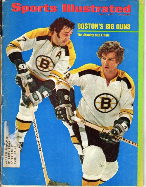 1972 SPORTS ILLUSTRATED, Hockey, Bobby Orr & Phil Esposito, Bruins de ...