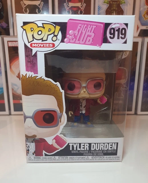 TYLER DURDEN FUNKO Pop #919 Fight Club Brad Pitt + Protector £39.95 ...