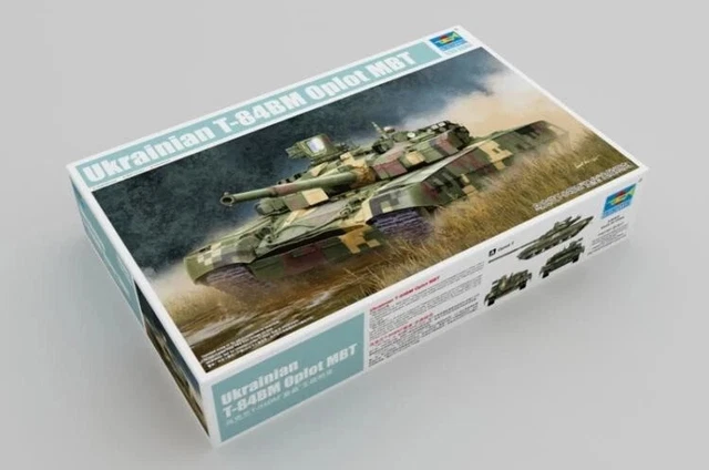 TRUMPETER 09512 1/35 Ukrainian T-84BM Oplot Main Battle Tank EUR 62,84 ...