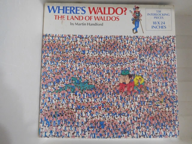 PUZZLE - WHERE'S Waldo? "THE LAND OF WALDOS" by - Martin Handford $27. ...