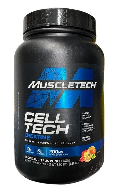 MUSCLETECH CELL-TECH CREATINE - Ultimate Muscle Growth Formula £38.20 ...