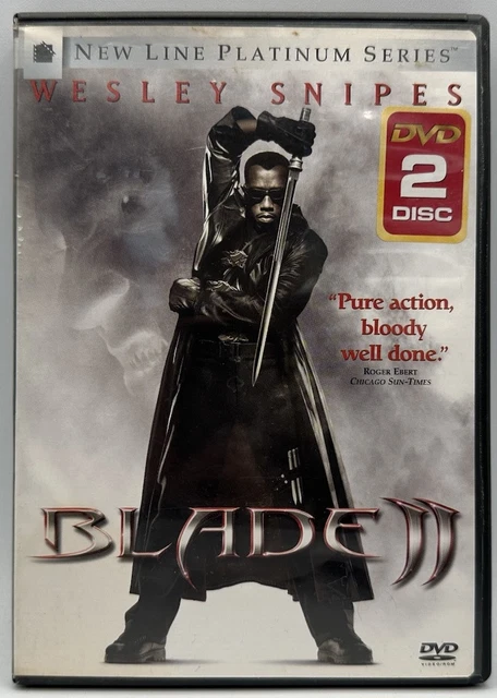 BLADE II DVD Widescreen Wesley Snipes New Line Platinum Series 2002 EUR ...