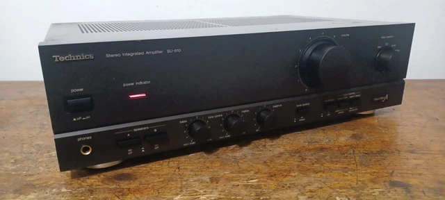 TECHNICS SU-810 STEREO Integrated Class A Amplifier HiFi Separates ...