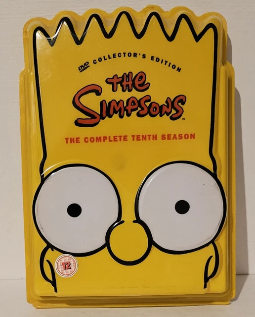 SIMPSONS - SERIES 10 - Complete collector edition bart head case (DVD ...