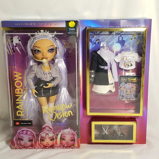 RAINBOW HIGH RAINBOW Vision Royal Three K-Pop Tiara Song Fashion Doll ...