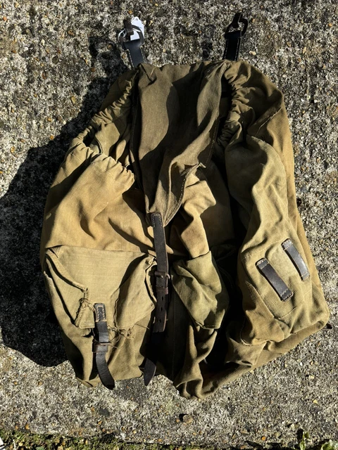 WW2 GERMAN WEHRMACHT Equipment Rucksack Bag Gebirgsjaeger Luftwaffe ...