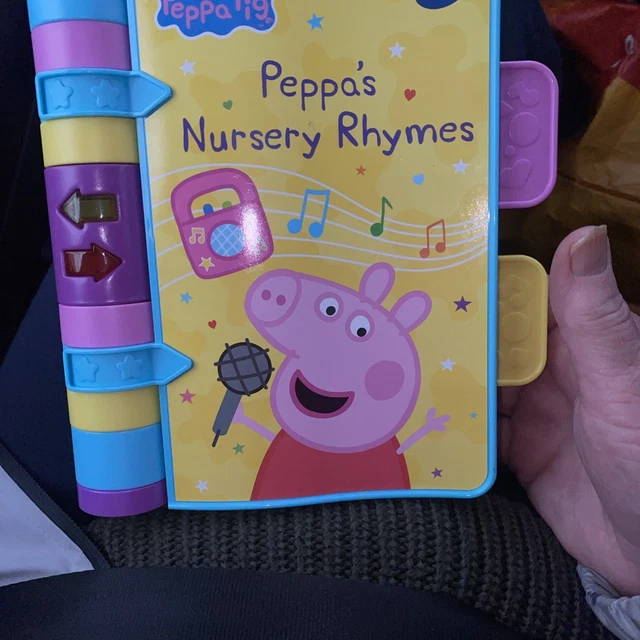 VTECH PEPPA PIG Peppa's Nursery Rhymes Interactive Electronic Storybook ...