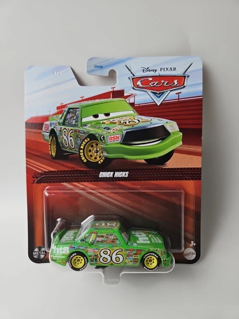 CHICK HICKS DISNEY Pixar Cars Mattel 1.55 Scale BNIB - Combined Postage ...