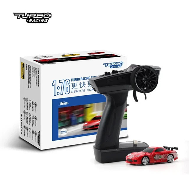TURBO RACING 1:76 RC Sports Car C71 with 3 Colors Mini Full ...
