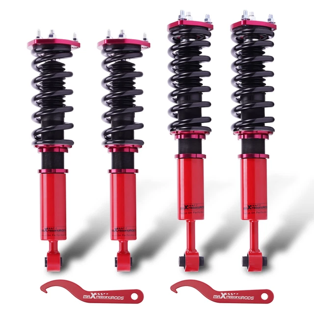 ADJUST HEIGHT COILOVER Shock & Spring Assembly For Toyota Altezza RS200 ...