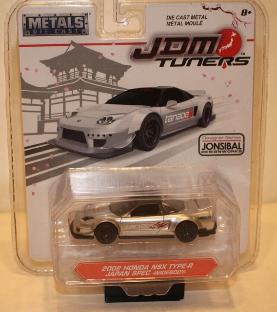 JADA JDM TUNERS Diecast 2002 Honda Nsx Type-R, Silver, 1:64, Nib £8.57 ...