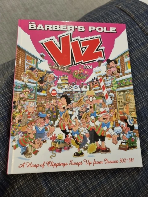 VIZ ANNUAL 2024 The Barber's Pole New. Signed and doodled. £21.00 ...