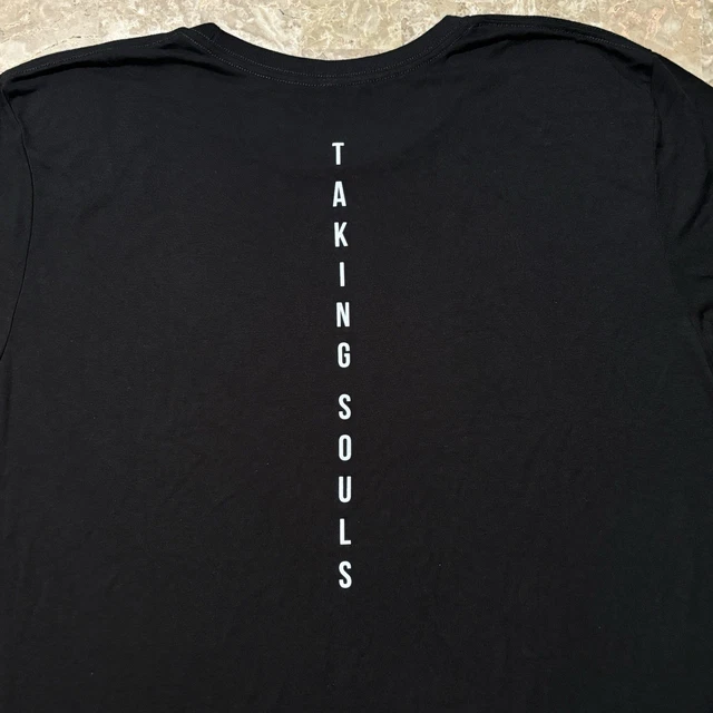 DAVID GOGGINS T Shirt Mens 2XL Black Taking Souls Stay Hard Battle Axe ...