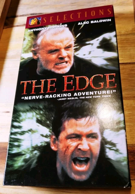 THE EDGE VHS (2000) 20th Century Fox Selections Anthony Hopkins Alec ...