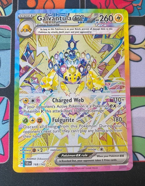 POKÉMON STELLAR CROWN - Galvantula Ex - Special Illustration Rare Sir ...