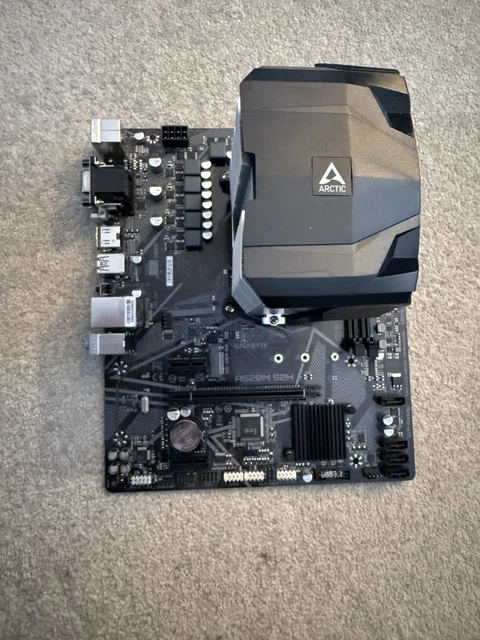 GIGABYTE A520M S2H AMD Socket AM4 Motherboard with AMD Ryzen 5 5600G ...
