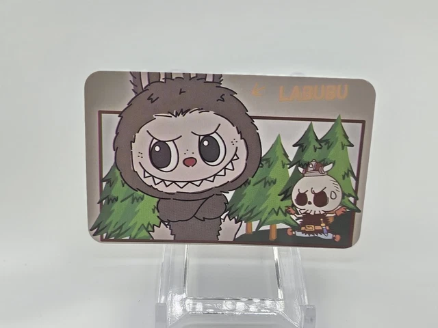 LABUBU DOLL CARD Labubu Trading Card Labubu Card Anime Manga I Mostri ...
