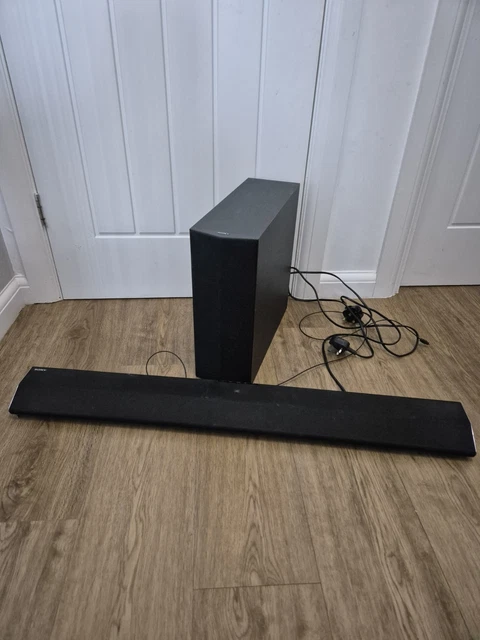 SONY SA-CT370 ACTIVE Speaker System Sound Bar With SA-WCT370 Active ...