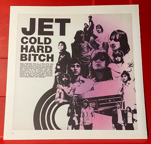 THE WHITE STRIPES Hello Operator/Jet Record Cover Art PICTURE/PRINT 7.5 ...