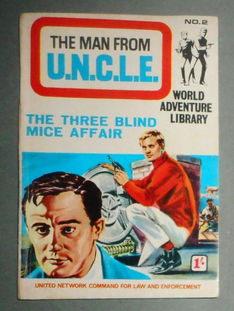 WORLD ADVENTURE LIBRARY , The Man From Uncle # 2 , The Three Blind Mice ...