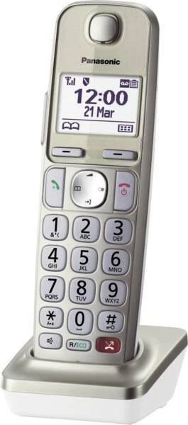 PANASONIC KX-TGEA25EXN TELEFON-MOBILTEIL mit Ladeschale schnurlos DECT ...