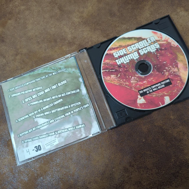 SIDE SCROLLER THUMB Scabs - Compound Fracture At The Mall Arcade ...