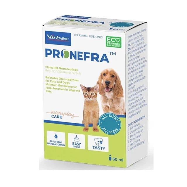 VIRBAC PRONEFRA SYRUP for Dogs & Cats/Renal supplement /180 ml $112.38 ...