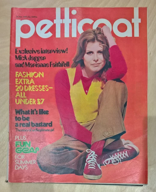 PETTICOAT JUNE 1969 / Vintage Magazine Young Women's Fashion Beauty ...