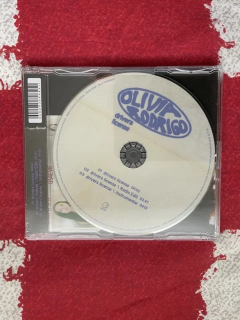 OLIVIA RODRIGO DRIVERS License CD RARE PLUS GIFT Vampire GUTS Secret ...