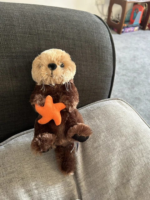 RAVENSDEN SEA OTTER 25Cm - Fr070A Soft Toy Weasel River Animal Cuddly ...