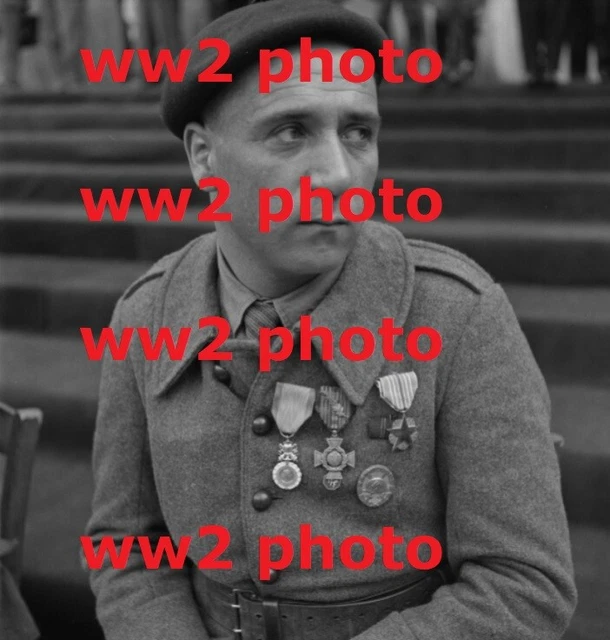 ALL WW2 PHOTO LVF Milice Police GMR Gendarmerie 1943 1944 FFI FTP wh ...